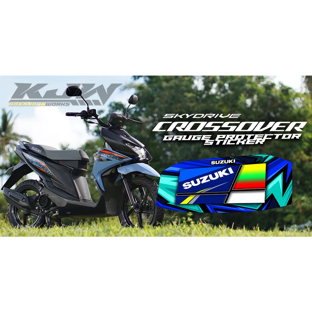 Gauge Protector For Suzuki Skydrive Crossover Blue Design | Shopee ...
