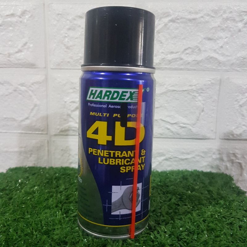HARDEX 4D Penetrant & Lubricant Spray (Original)(120ml) | Shopee ...