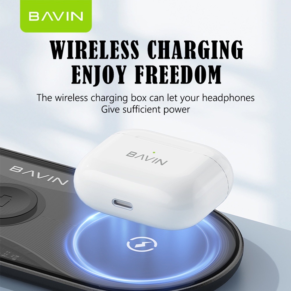 BAVIN BA26 Phone Series 5.1 Earphone Hi-Fi Audio Sounds TWS Wireless ...