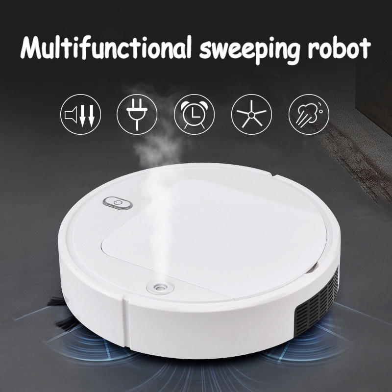Robot vacuum cleaner sweeping robot smart home chargeable smart mopping ...