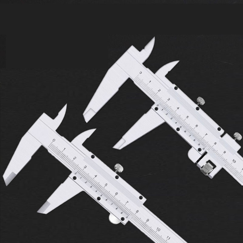 Steel Vernier Caliper 6" 0-150mm 0.02mm Metal Calipers Gauge Micrometer ...
