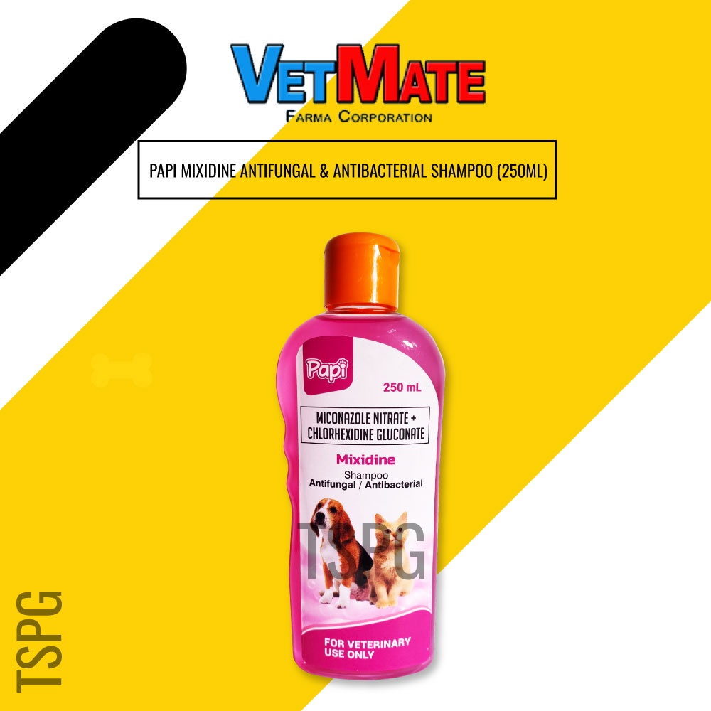 Papi Mixidine Antifungal & Antibacterial Shampoo 250mL | Shopee Philippines