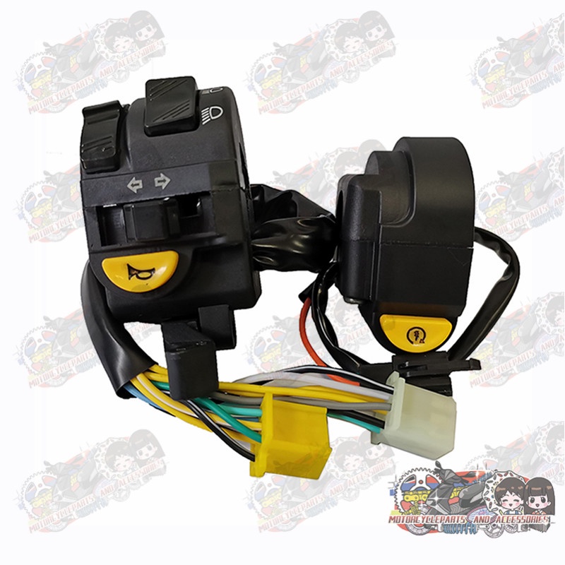 LJ Motorcycle Raider 150 Handle Switch Left and Right Set Assembly ...