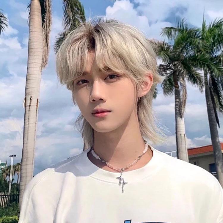 Wig boys mullet head super A wolf tail cool handsome Korean version of ...