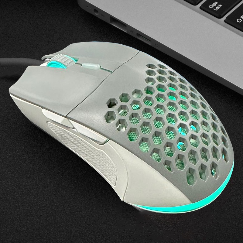 Inplay M066 RGB Gaming Mouse Lightweight Hollow Luminous Mouse For PC ...
