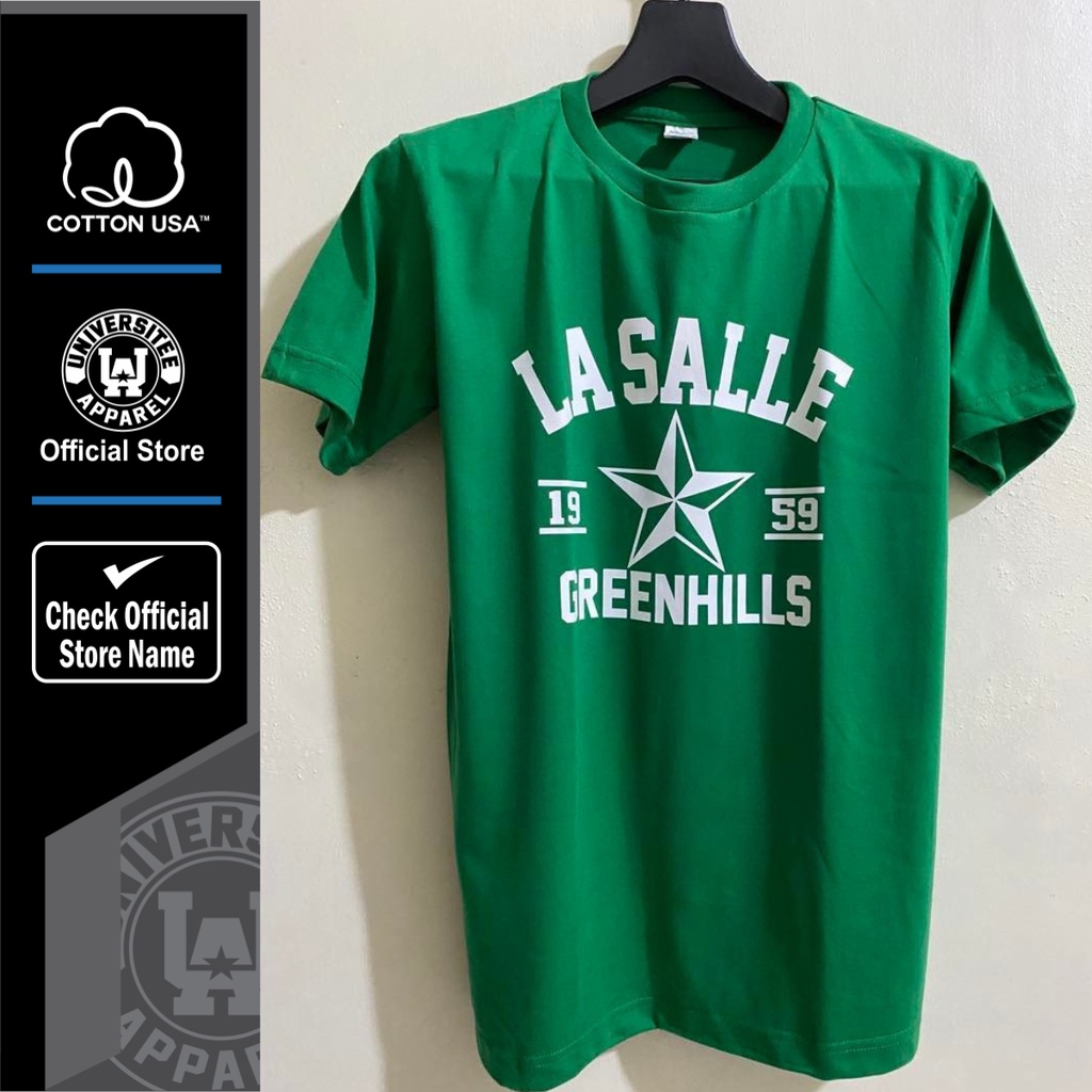La Salle Greenhills School Shirt De LA Salle Shirt DLSU Shirt Lasalle ...