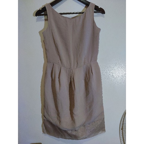 Formal Midi Dress GU | Shopee Philippines