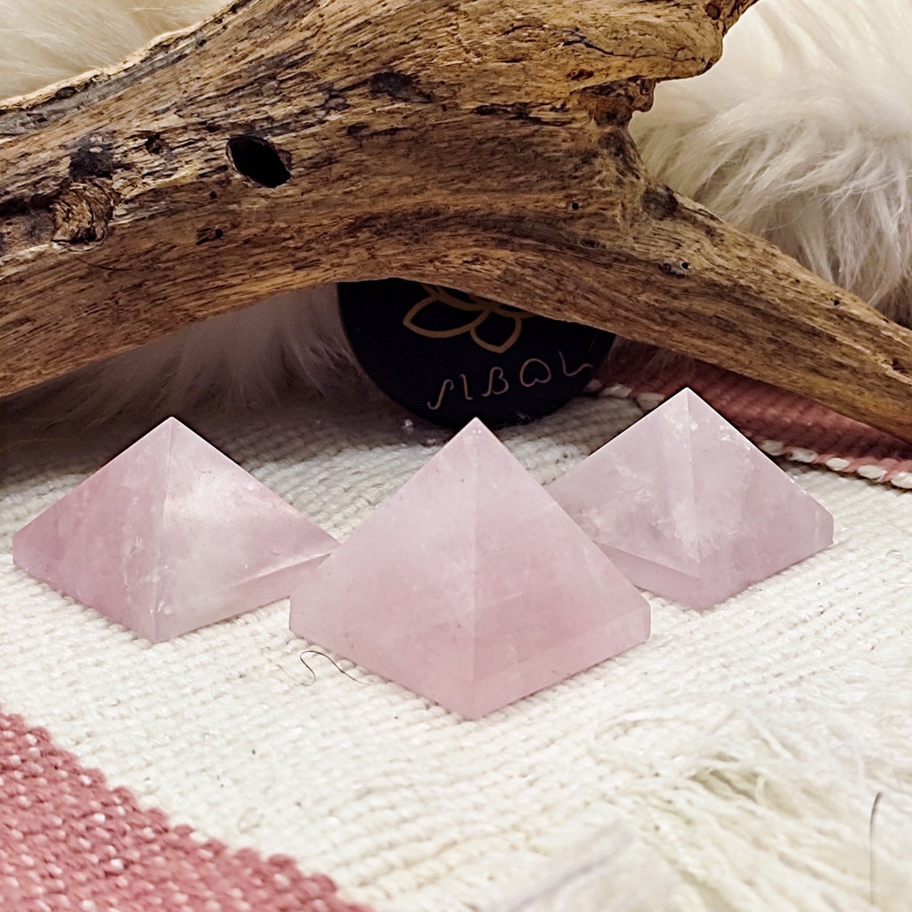 Rose Quartz Pyramid (Stone of Love) Madagascar Rose Quartz Pink Stone ...