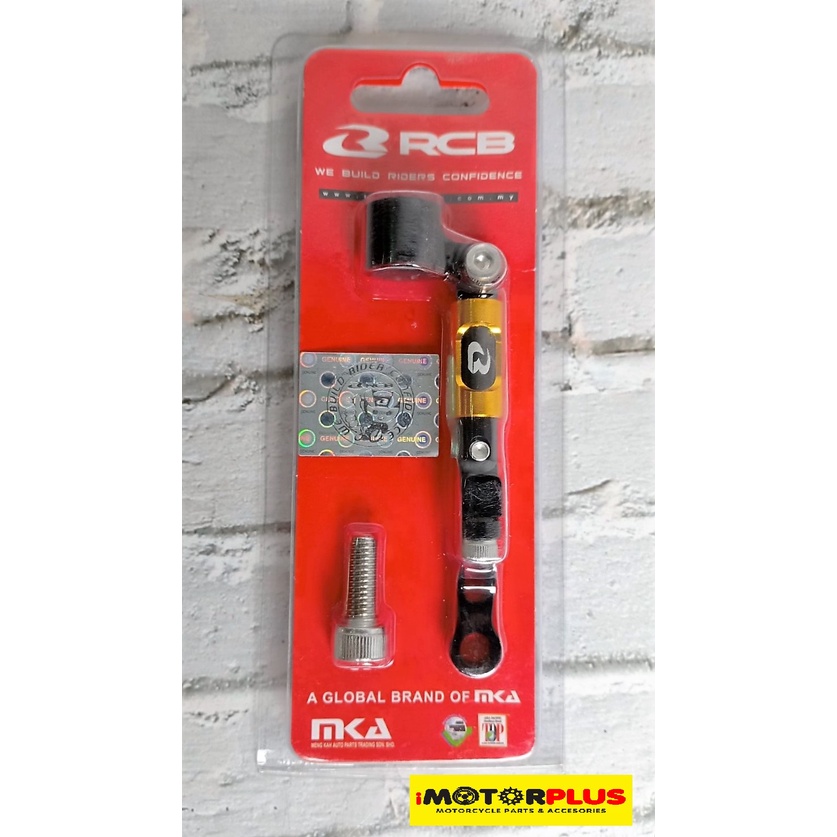 RCB BRAKE FUEL TANK HOLDER [2TONE] GOLD/BLACK | Shopee Philippines
