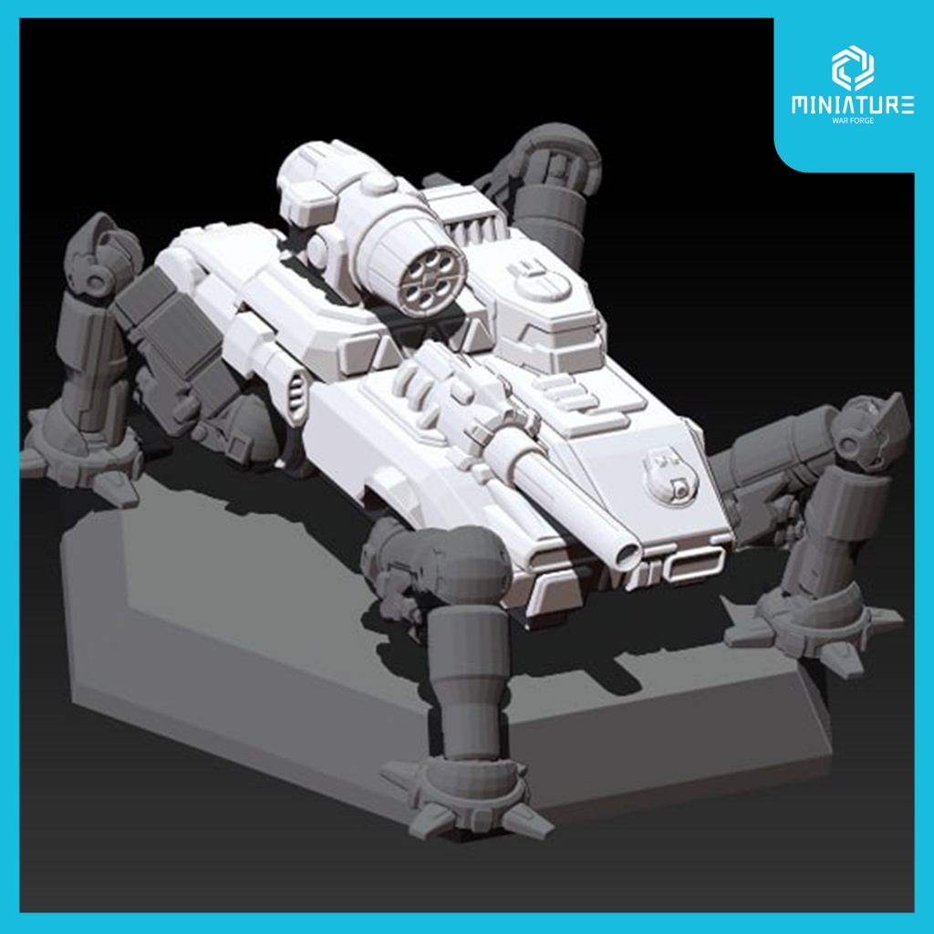 SCP-1N Scorpion Tank for Battletech w/ 30mm hexbase | Shopee Philippines