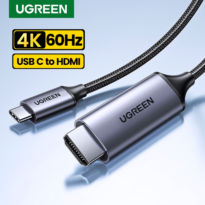 UGREEN USB C HDMI Cable Type C to HDMI 4K for TV Converter for MacBook ...