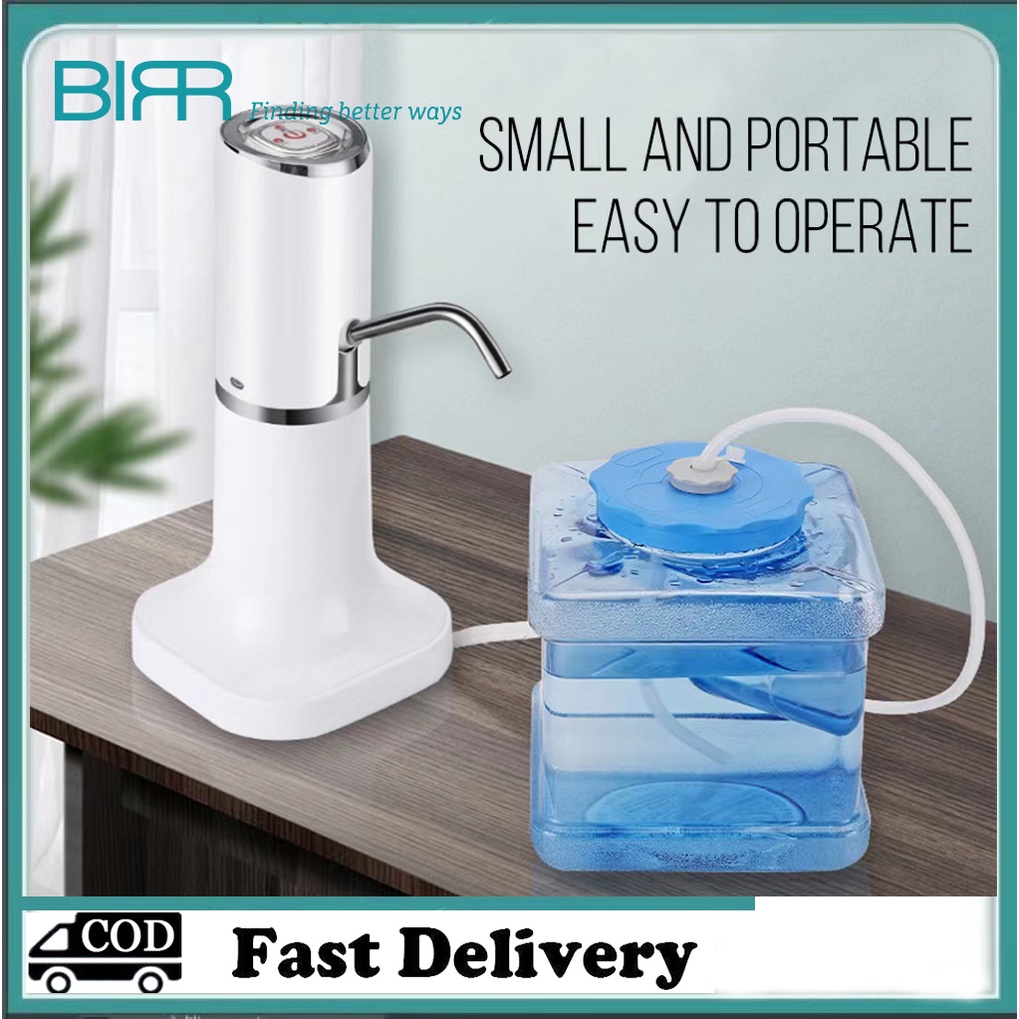 BIRR Water Dispenser Pump Bucket and Table Dual-purpose Electric Water ...