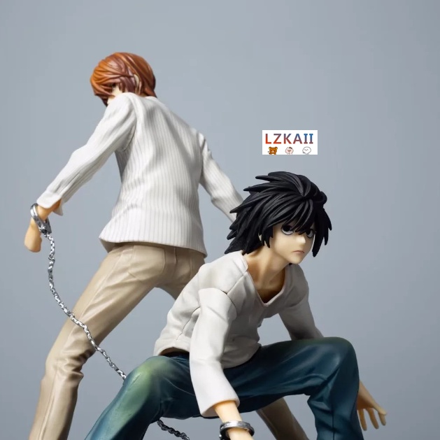 DEATH NOTE - Yagami Light & L·Lawliet Chain Anime / Action Figure / Toy ...