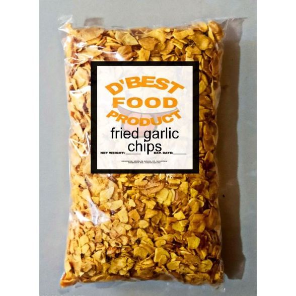 crispy garlic chips fried for sale 500g and 250g | Shopee Philippines