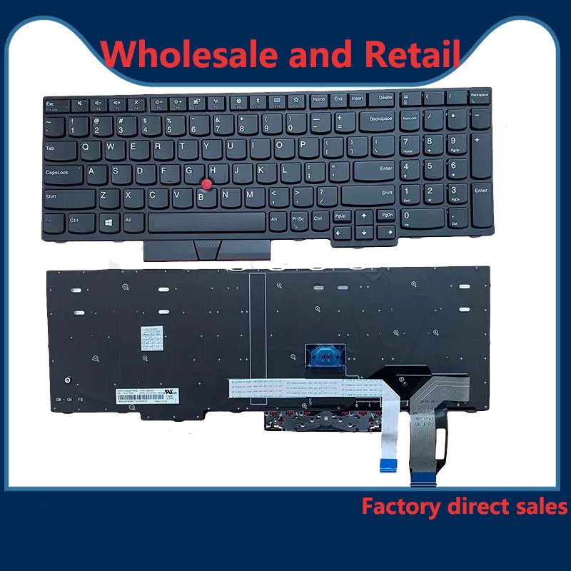 Lenovo ThinkPad E580 E585 L580 T590 E590 E595 P52 P53 P72 P73 US laptop ...