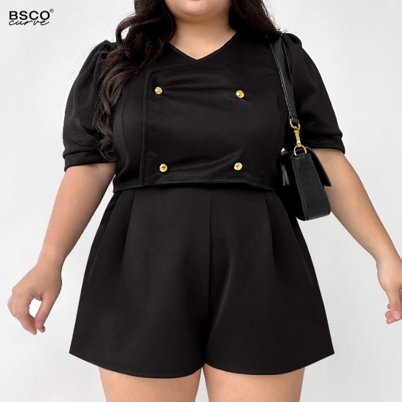 ONHAND PLUS SIZE BSCO CURVE XL-6XL LUNA COORDINATES! KOREAN FASHION ...