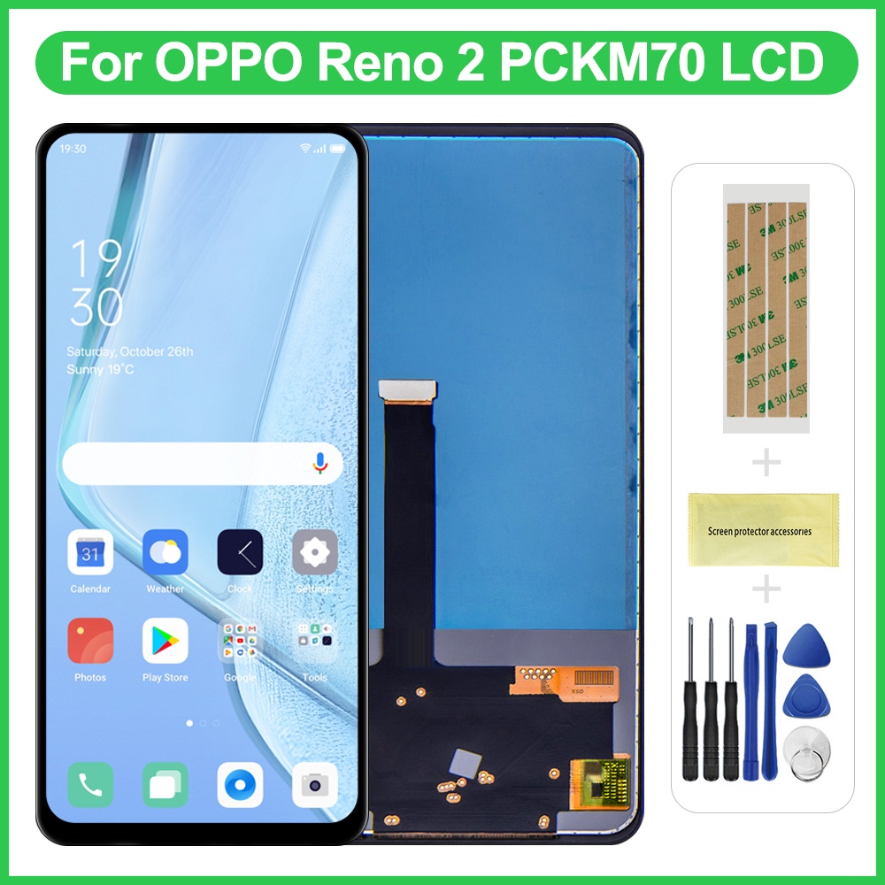 6.5" Screen For Oppo Reno 2 CPH1907 LCD Display Touch Panel Digitizer ...