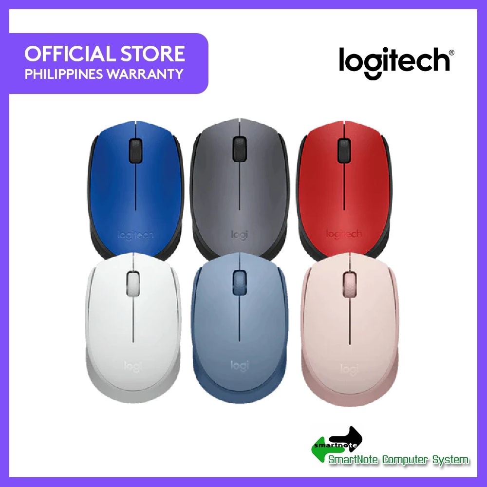 Logitech M171 Wireless Mouse,2.4 GHz with USB Nano Receiver, 2Months ...