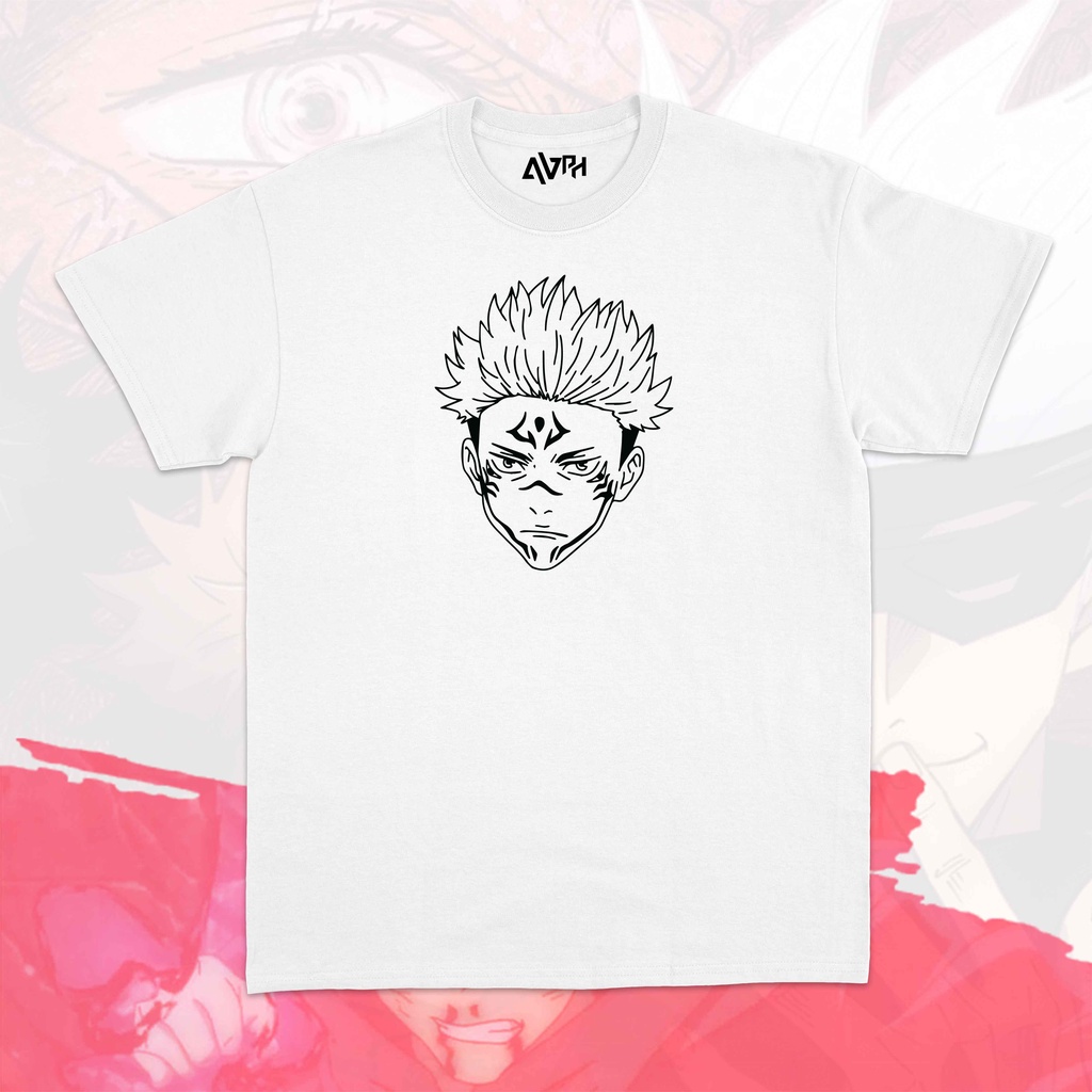 Jujutsu Kaisen Shirt - Yuji Itadori Sukuna Form Anime Manga Tshirt For ...