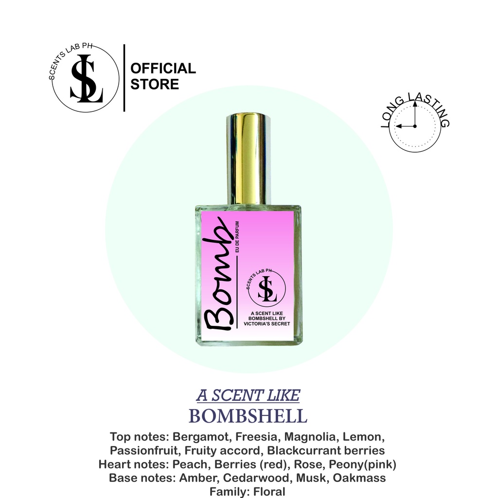 Victoria's Secret Bombshell Eau De Parfum Long-Lasting Oil-Based ...