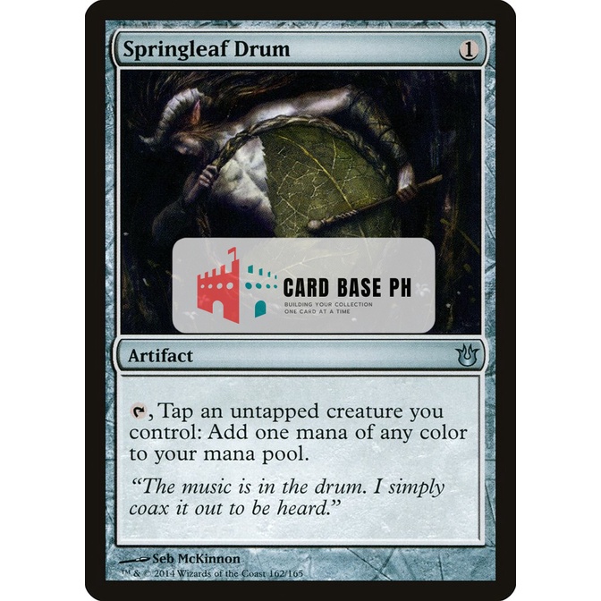 Springleaf Drum - Magic the Gathering Trading Card | Shopee Philippines