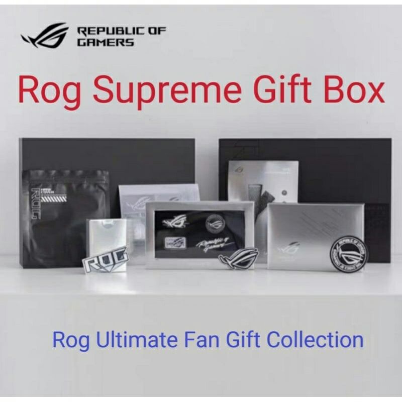 Asus ROG Supreme Gift Box Ultimate Fan Collection Ice Cube Magnetic ...