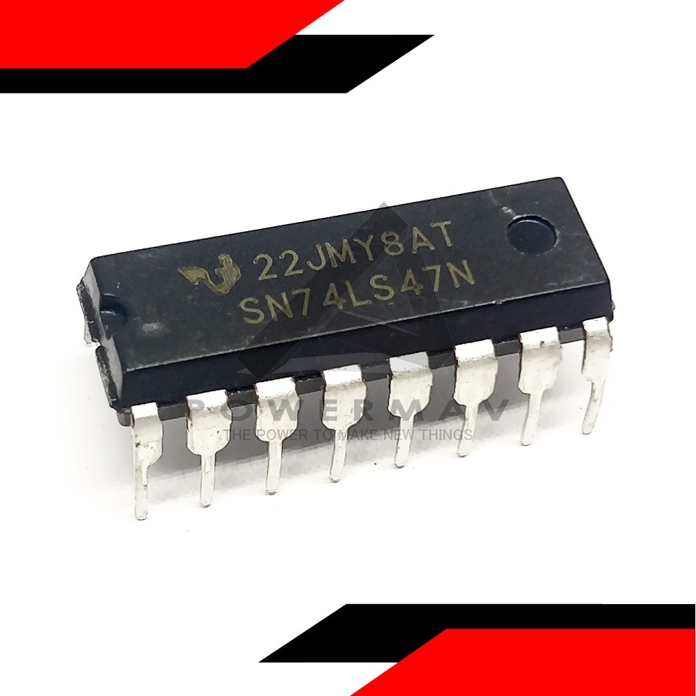 original 74ls47 dip ic dip14 sn74ls47n sn74ls47 7447 NAND gates input ...