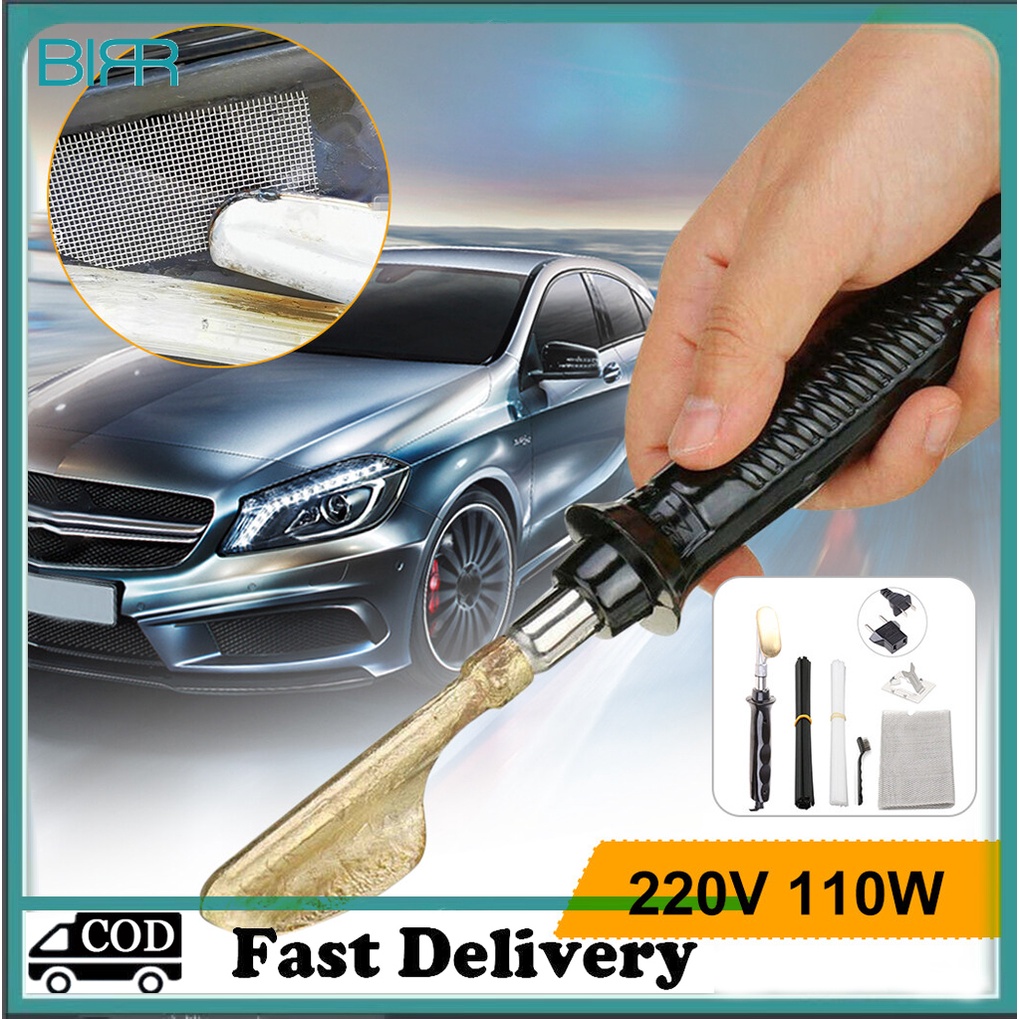 Fityle Car Bumper Repair Kit Electric Solddering with Plastic Welder ...