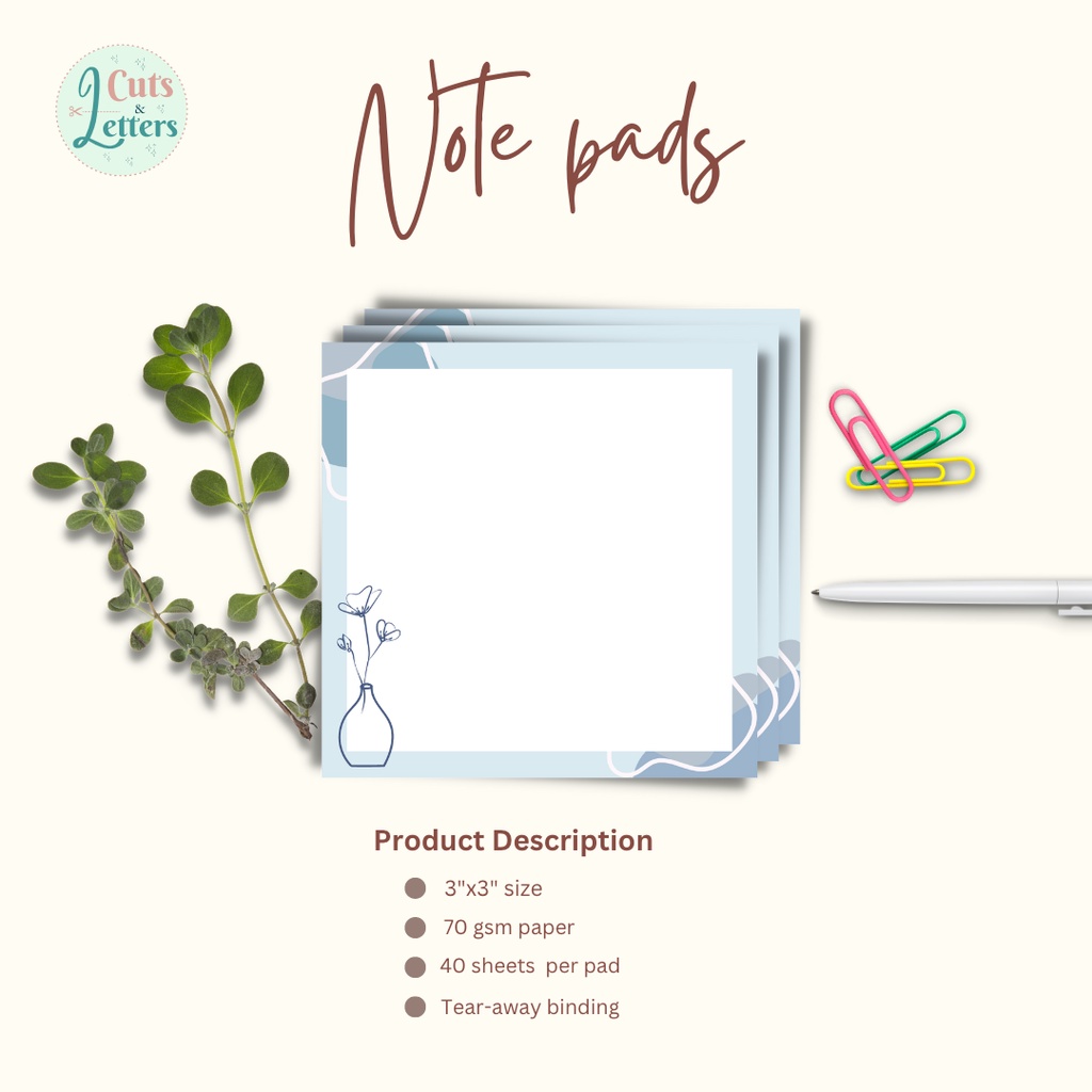 Notepad/Pastel color/Aesthetic design | Shopee Philippines