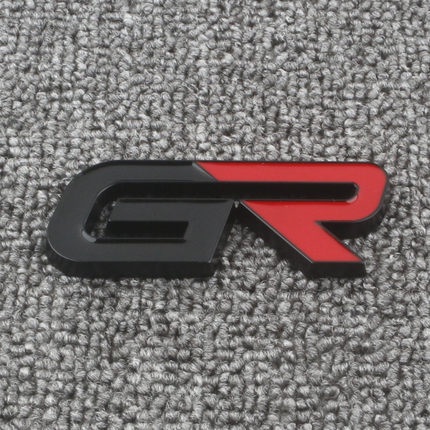 3D Car GR Sport Decal Front Hood Grille Emblem Badge for Toyota HV ...