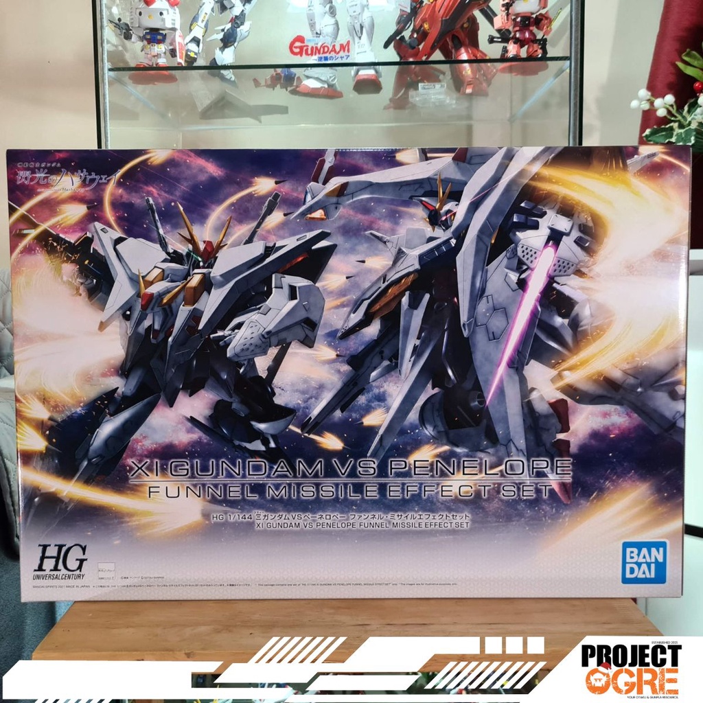 HG 1/144 Xi Gundam VS Penelope Funnel Missile Effect Set | Shopee ...