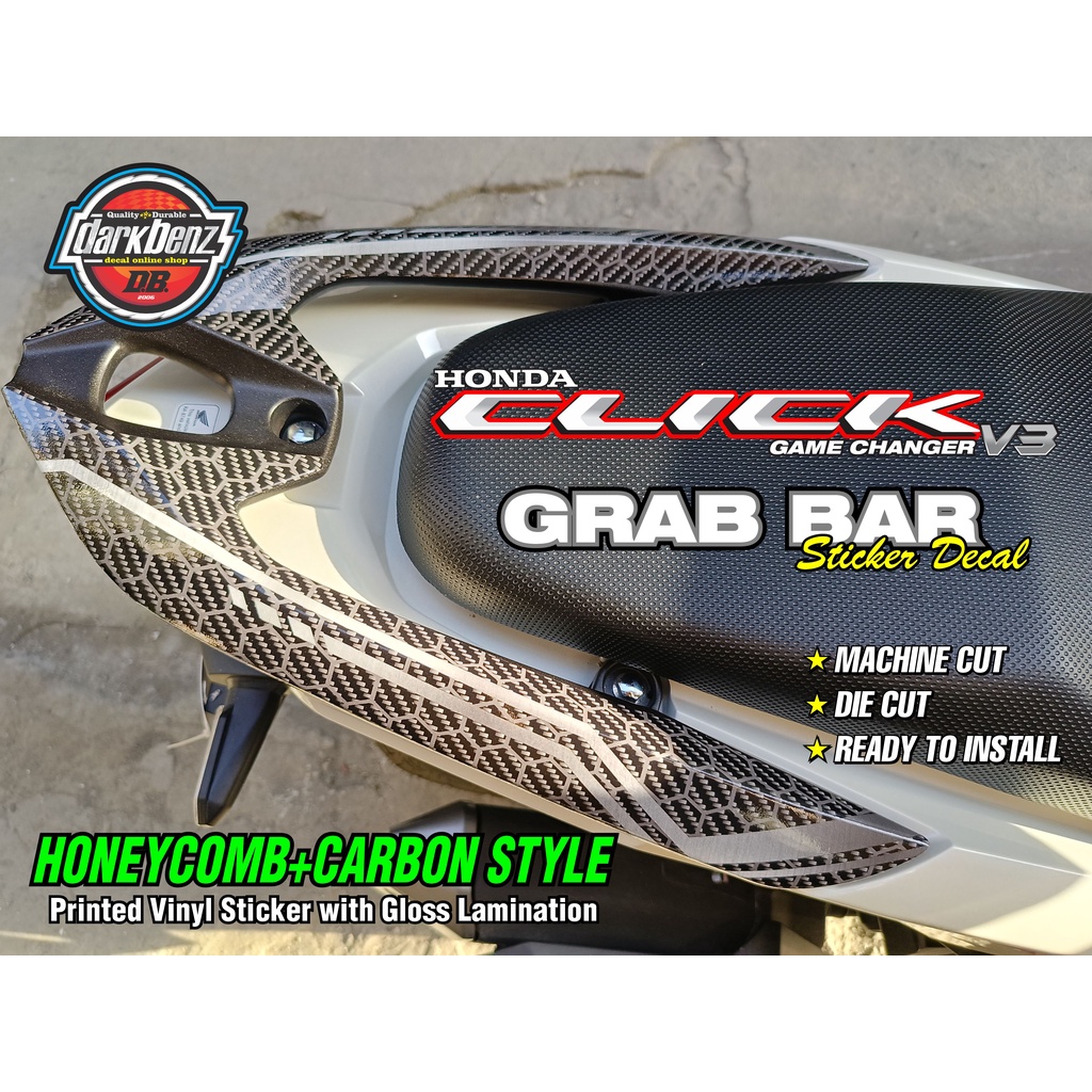 Honda Click Version 2 & 3 New Concept Quality Printed Sticker Decals ...