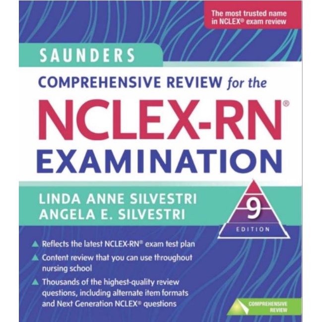 Saunders Comprehensive review for the NCLEX-RN Examination 9th edition ...