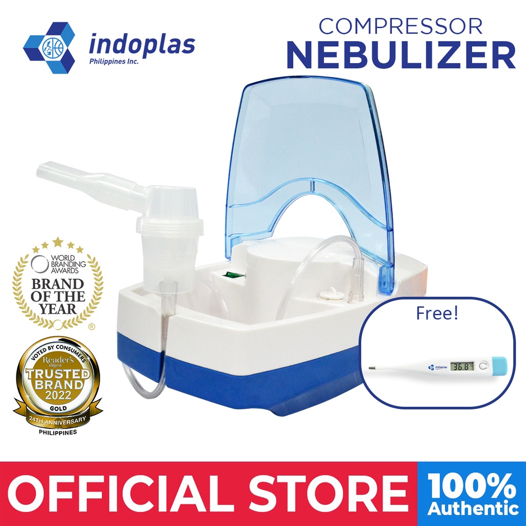 Indoplas Elite Tokyo Japan Nebulizer Compressor with FREE Digital ...