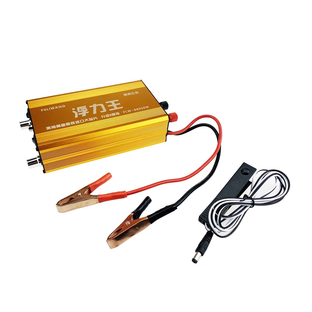 Electric Fish Shocker Stunner Ultrasonic Inverter Electro High Power ...