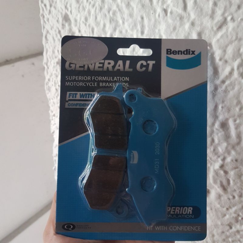 BENDIX Brake Pads MD31 (PCX 150, Scoopy, Zoomer, PCX160) (Original ...