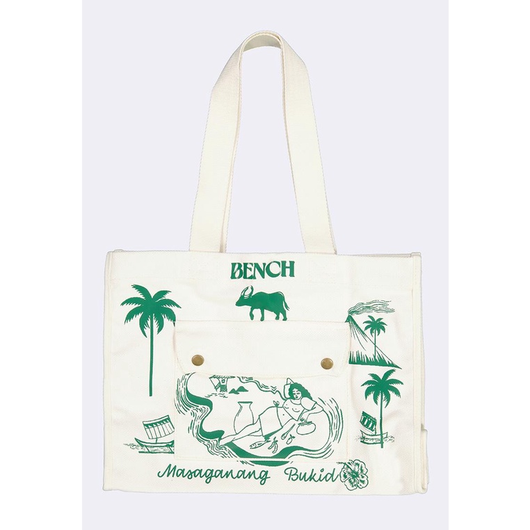 YGH0158 - BENCH/ Bench x Mobo Women's Tote Bag | Shopee Philippines
