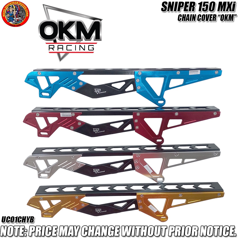 SNIPER 150 MXi CHAIN COVER "OKM" (UC01CHY) | Shopee Philippines