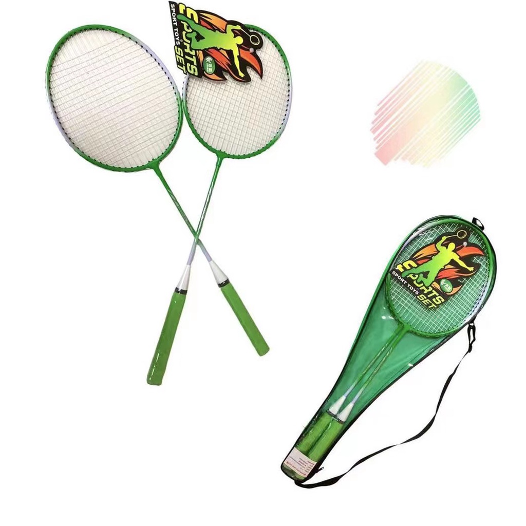 Badminton packet w/bag set sport | Shopee Philippines