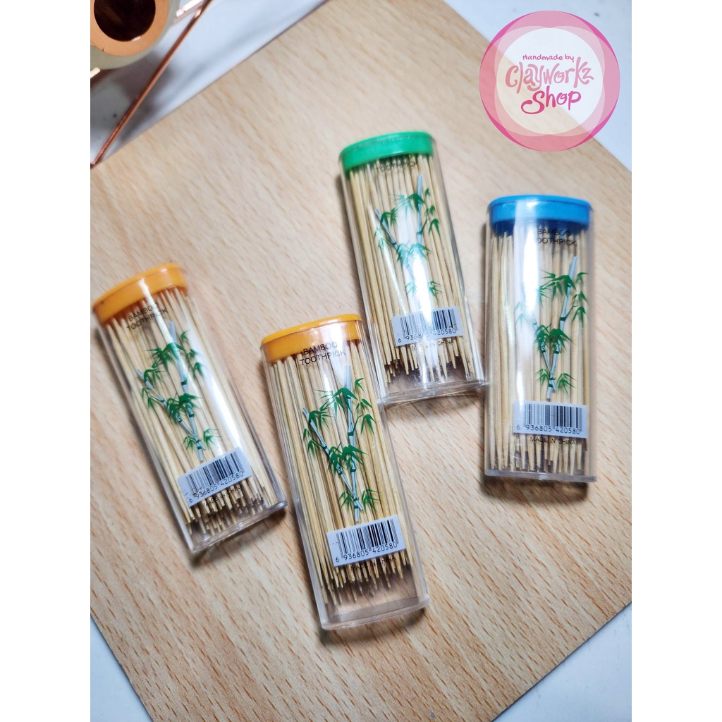 Toothpick With Dispenser Container Travel DIY Arts & Crafts | Shopee ...