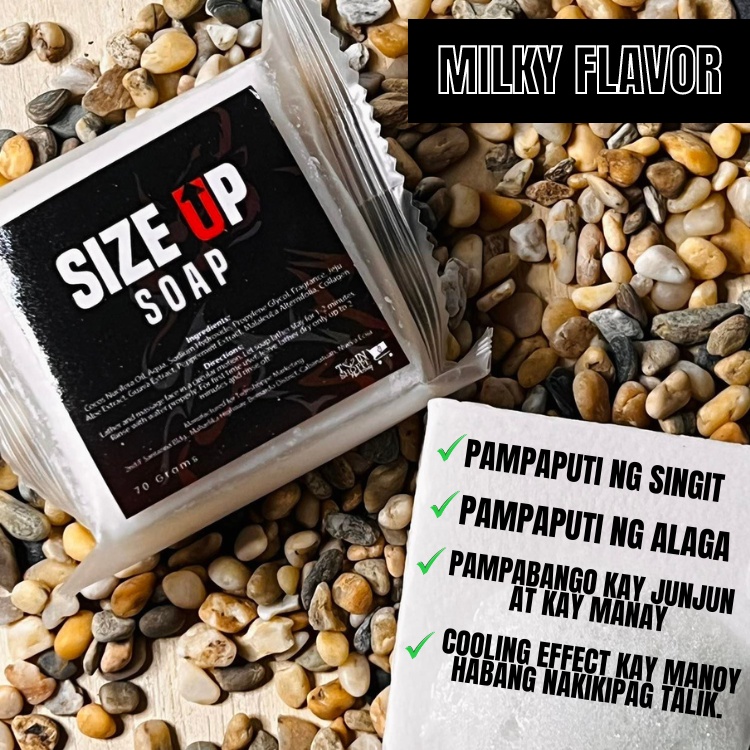 SIZE UP SOAP (with glutathione & cooling effect) | Shopee Philippines