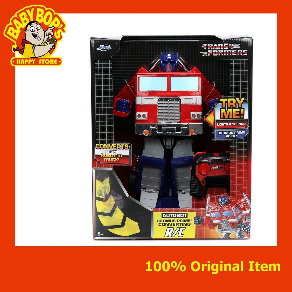 TRANSFORMERS: JADA OPTIMUS PRIME Converting RC Vehicle (JADA TOYS) Sold ...