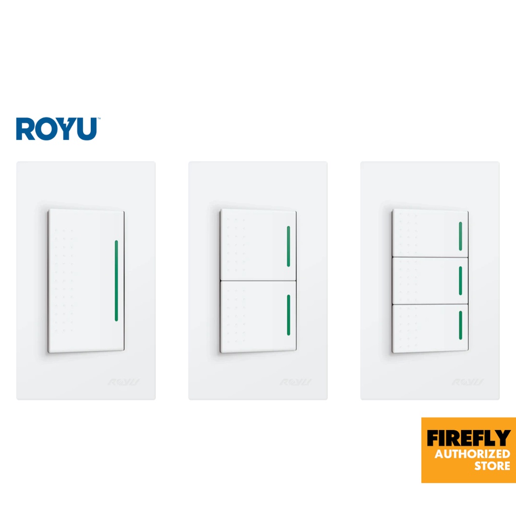 Royu Wide Series Switch with Reflector Sets | Shopee Philippines