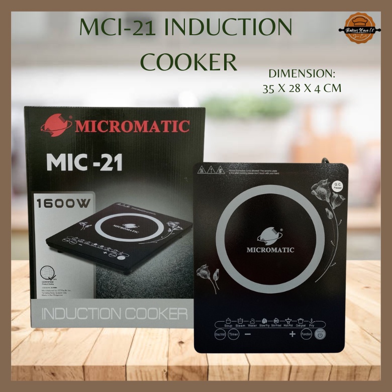 Micromatic MIC-21 1600watts 8 Multiple Cooking Functions Induction Cooker / Electric Cooker ...