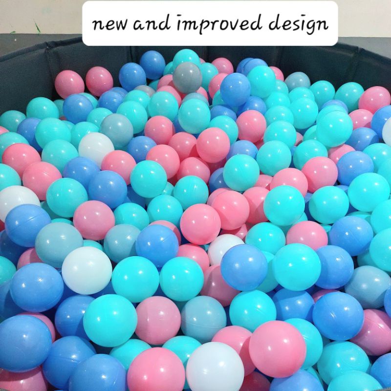 Ocean Ball 5.5 cm 100/200 PCS Per Set Toys Multicoloured Soft Pit Balls ...