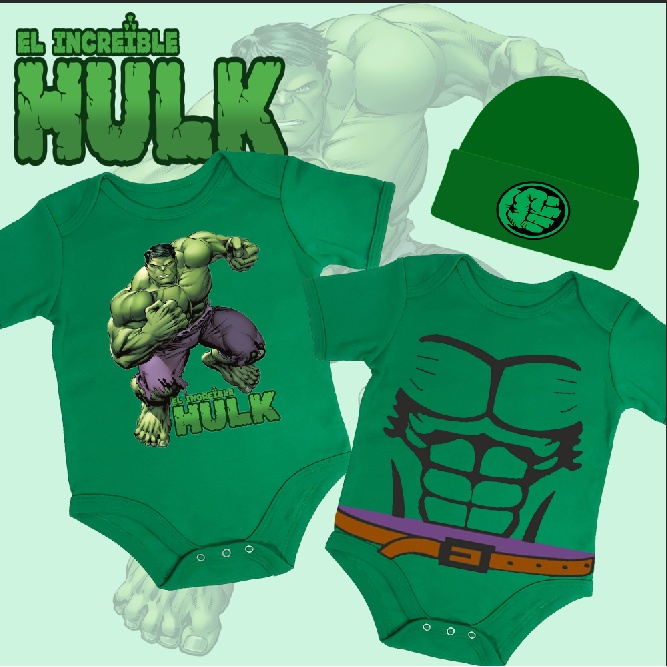 baby onesie superhero collection hulk design | Shopee Philippines