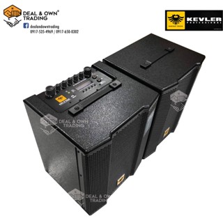 2023 Kevler KR-710A 10" 500W 1 Active 1 Passive Karaoke Speaker/Kevler KR-510A 3 way (prev model ...