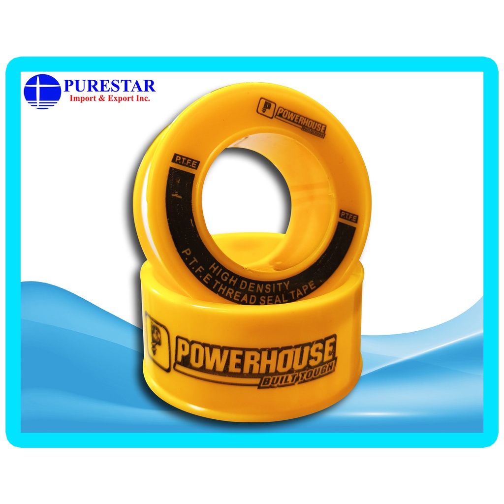 POWERHOUSE Thread Seal Tapelon 3/4" (Teflon - 10 meter) | Shopee ...