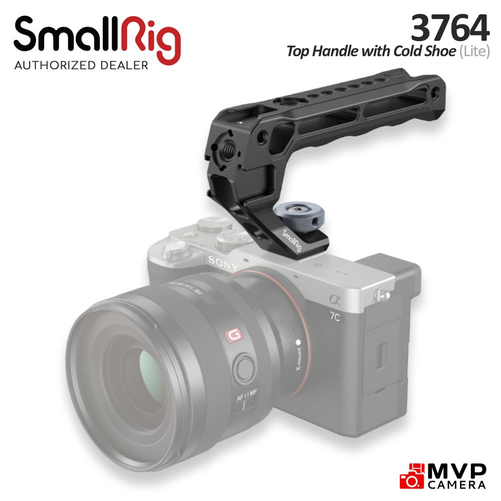 SmallRig Top Handle with Cold Shoe Lite 3764 MVP CAMERA | Shopee Philippines