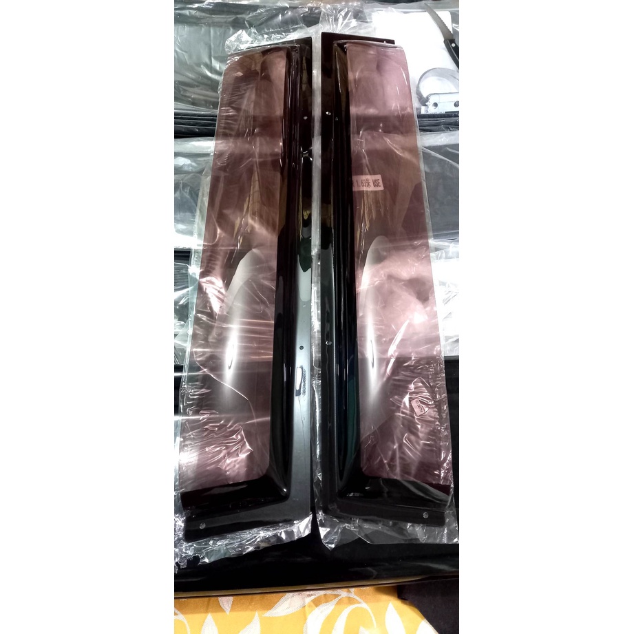 Pajero Gen2 rear door visors - fits exceed and fieldmaster | Shopee ...